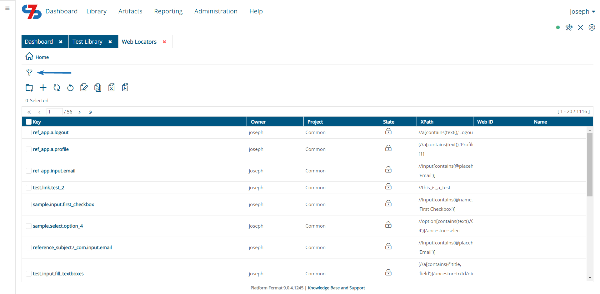 How to find existing Web Locators? – Subject7