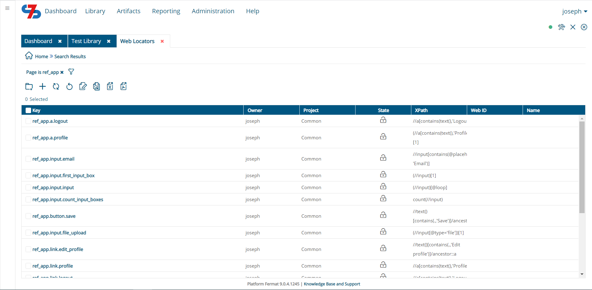 How to find existing Web Locators? – Subject7