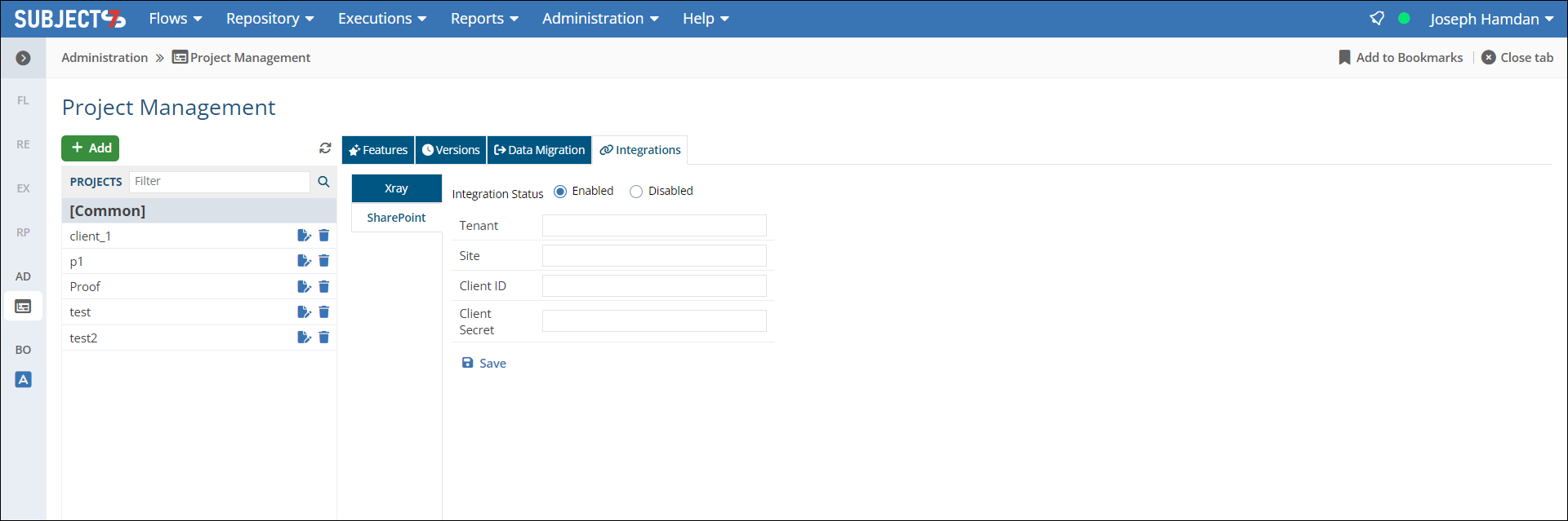 How to integrate Subject7 with SharePoint and modify Excel files – Subject7